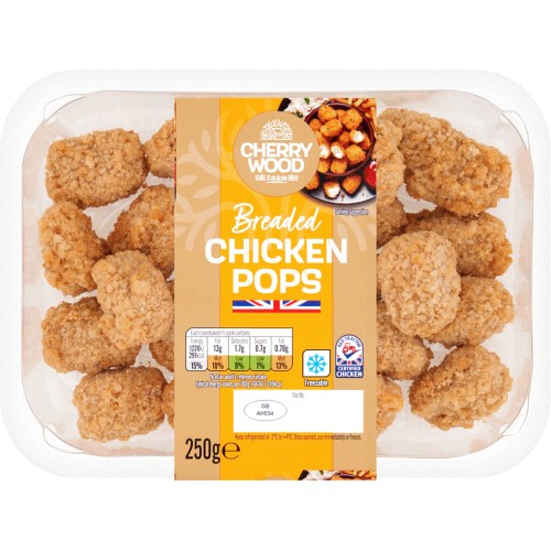 Cherry Wood Farm Breaded Chicken Pops (250g) - Compare Prices & Where ...