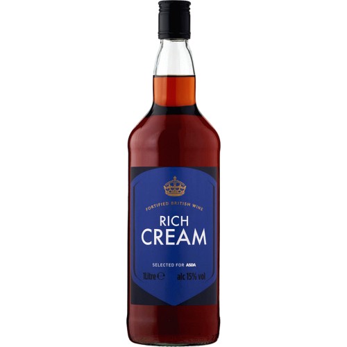 ASDA Fortified British Wine Rich Cream (1 Litre) - Compare Prices ...