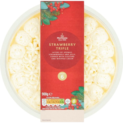 Morrisons Strawberry Trifle - Compare Prices & Where To Buy - Trolley.co.uk