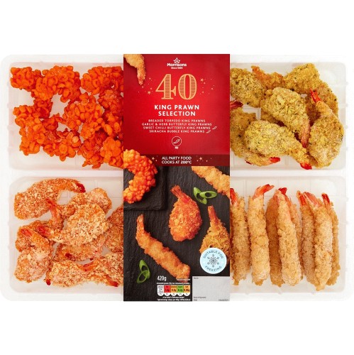 Morrisons 40 Piece Prawn Selection (420g) - Compare Prices & Where To ...