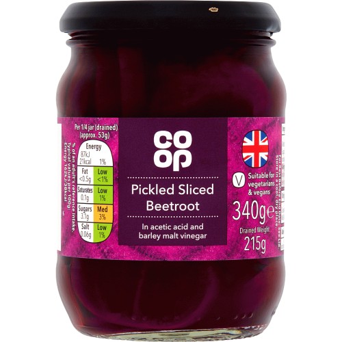Co-op Pickled Sliced Beetroot (340g) - Compare Prices & Where To Buy ...