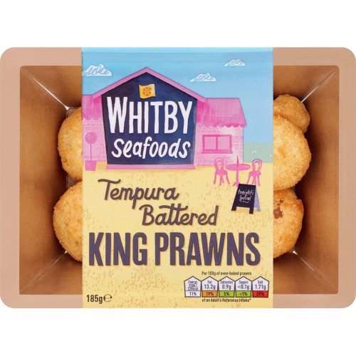 Whitby Seafoods Tempura Battered King Prawns (185g) - Compare Prices ...
