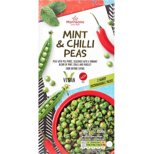 Morrisons Mint & Chilli Peas (200g) - Compare Prices & Where To Buy ...