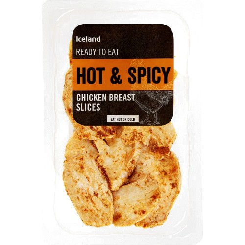 Iceland Hot and Spicy Chicken Breast Slices (120g) - Compare Prices ...