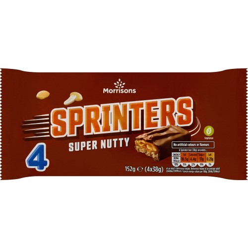 Morrisons Sprinters (4 x 38g) - Compare Prices & Where To Buy - Trolley ...