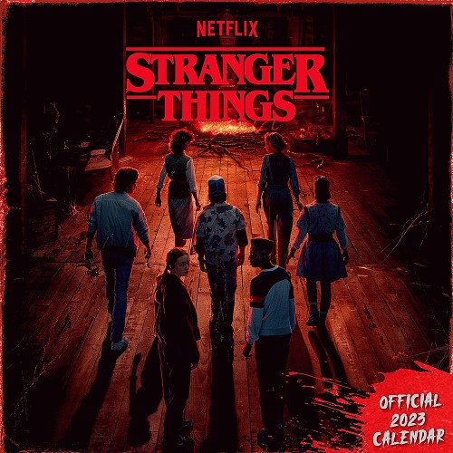 Official Stranger Things 2023 Square Entertainment Calendar - Compare ...