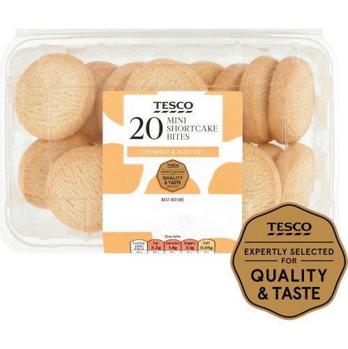 Tesco Mini Shortcake Bites (20) - Compare Prices & Where To Buy ...