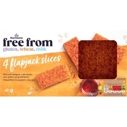 Morrisons Free From Flapjack (150g) - Compare Prices & Where To Buy ...