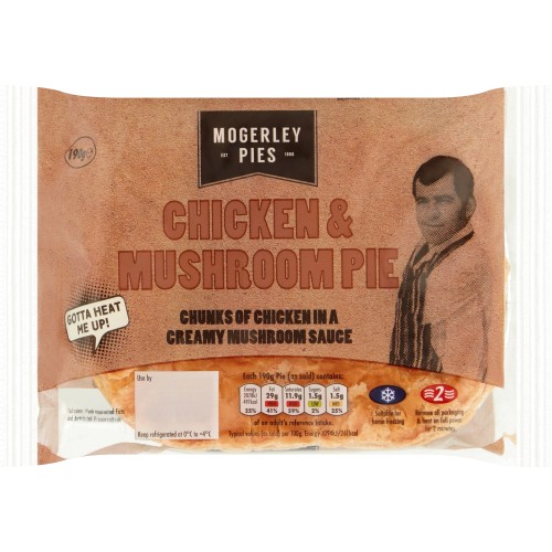 Mogerley Pies Chicken & Mushroom Pie - Compare Prices & Where To Buy ...