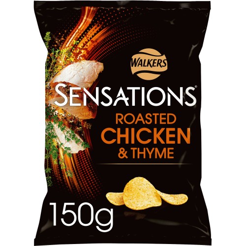 Snackrite Perfections Roast Chicken & Thyme Crisps (150g) - Compare ...