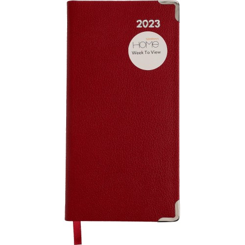 Sainsbury's Home Red Slim Diary - Compare Prices & Where To Buy ...