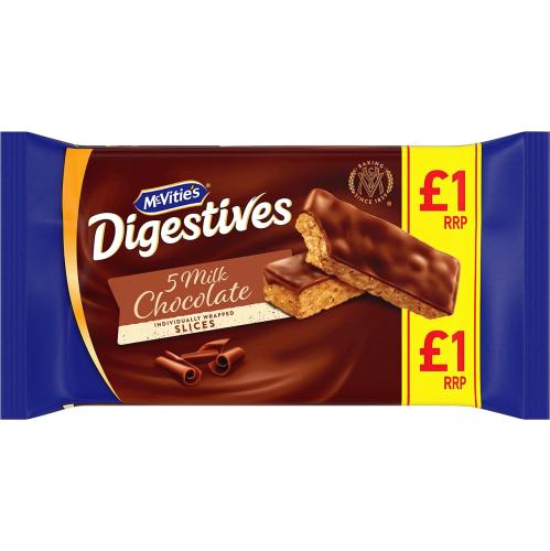 McVitie's Digestives Milk Chocolate (433g) - Compare Prices - Trolley.co.uk