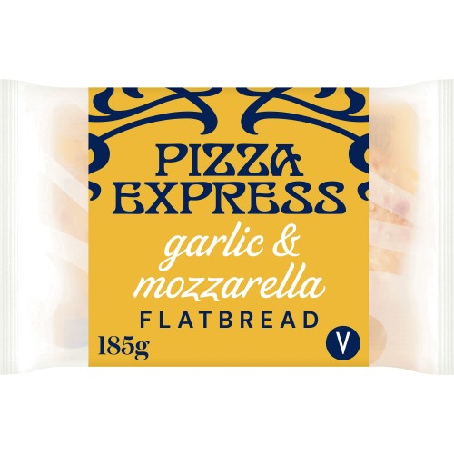 Pizza Express Garlic & Mozzarella Flatbread (185g) - Compare Prices ...