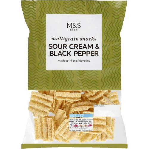 M&S Ready Salted Multigrain Snacks (60g) - Compare Prices & Where To ...