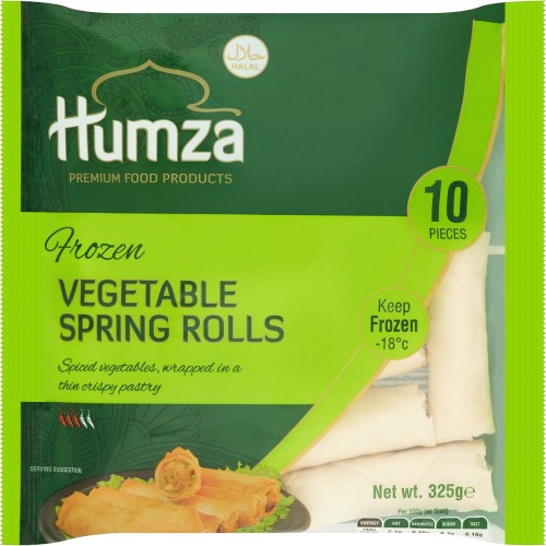 Humza Vegetable Spring Rolls (325g) - Compare Prices & Where To Buy ...