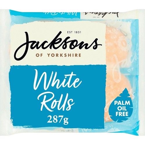 Jackson's White Rolls (4) - Compare Prices & Where To Buy - Trolley.co.uk