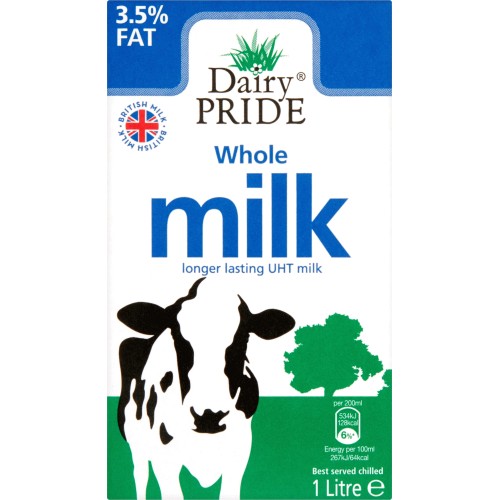 Dairy Pride Uht Whole Milk (1 Litre) - Compare Prices & Where To Buy ...