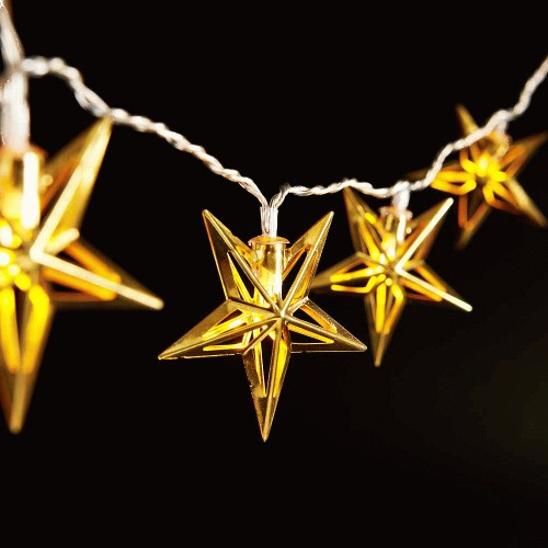 Wilko Battery Operated Gold Star String Lights - Compare Prices & Where ...