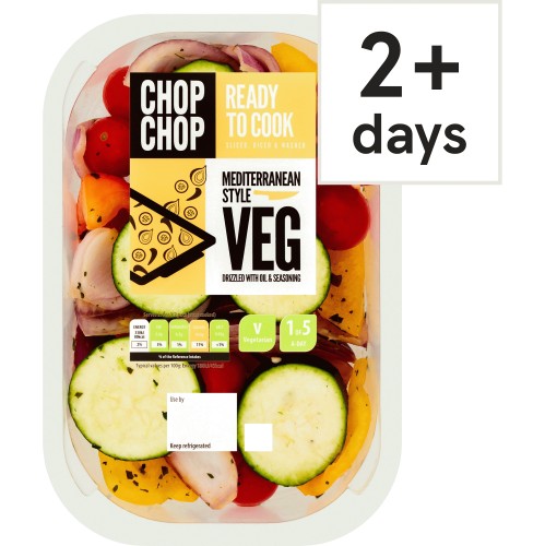 Chop Chop Mediterranean Vegetables (400g) - Compare Prices & Where To ...