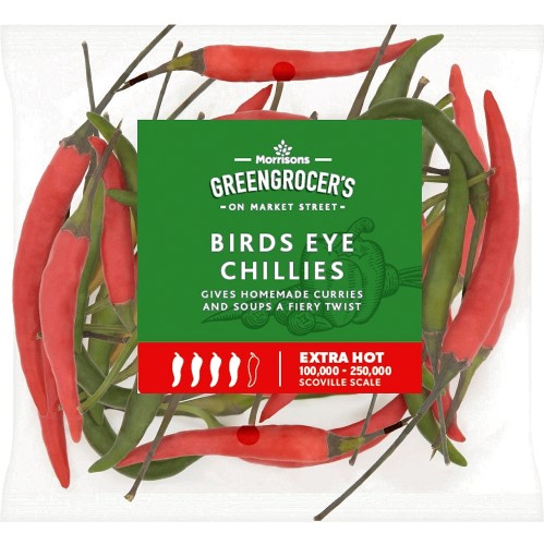 Morrisons Bird Eye Chillies (30g) - Compare Prices & Where To Buy ...