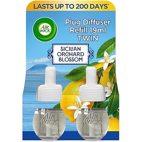 Airwick Air Freshener Plug in Diffuser Twin Refill| Room Air Freshener ...