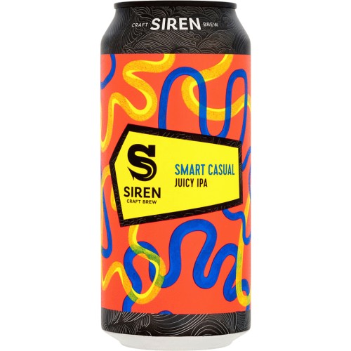 Siren Craft Brew Smart Casual Juicy IPA (440ml) - Compare Prices ...