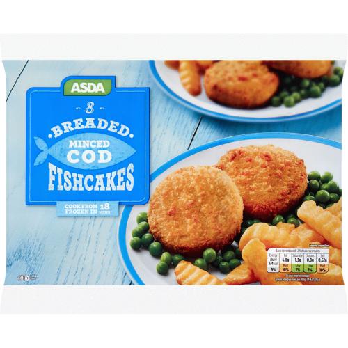 ASDA 8 Breaded Cod Fishcakes (400g) - Compare Prices & Where To Buy ...