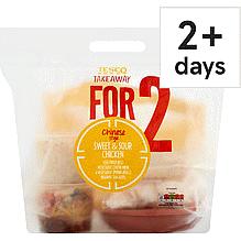 Tesco Takeaway Meal For 2 Sweet & Sour Chicken (1.12kg) - Compare ...