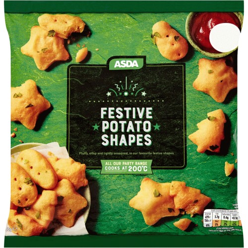ASDA Festive Potato Shapes (500g) - Compare Prices & Where To Buy ...