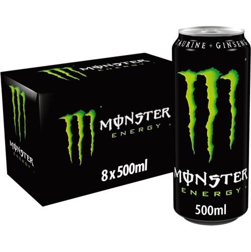 Monster Energy Drink (8 x 500ml) - Compare Prices & Where To Buy ...