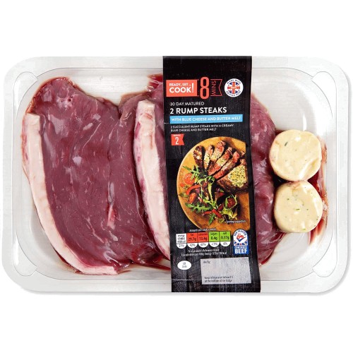 Ready Set…Cook! 30 Day Matured Rump Steaks With Blue Cheese & Butter ...