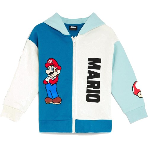 M&S Mario Zip Through 3-4 Years Blue Mix - Compare Prices & Where To ...