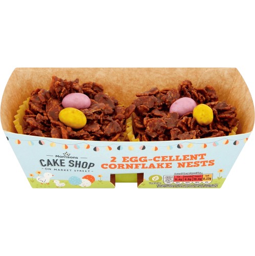 Morrisons Chocolate Cornflake Nests With Eggs (2) - Compare Prices ...