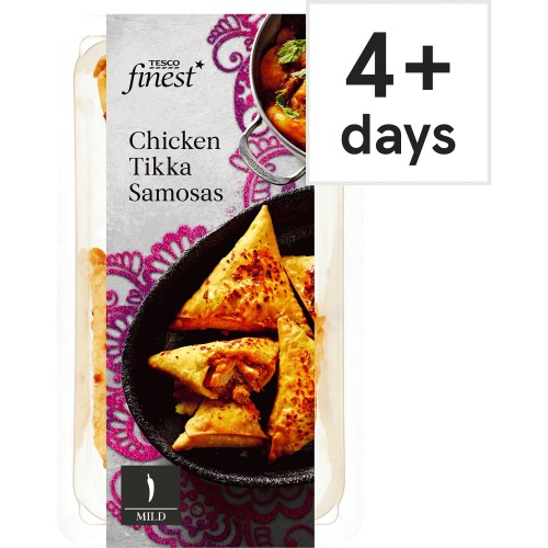 Tesco Finest Chicken Tikka Samosa (4 x 96g) - Compare Prices & Where To ...