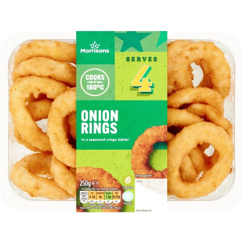 Morrisons Made To Share Onion Rings (250g) - Compare Prices & Where To ...