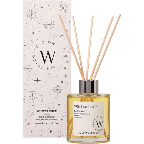 The White Collection Winter Spice Reed Diffuser (150ml) - Compare ...