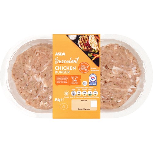 ASDA Succulent Chicken Burger (454g) - Compare Prices & Where To Buy ...