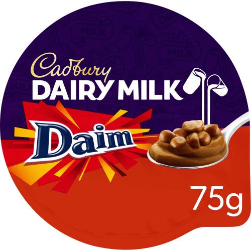 Cadbury Dairy Milk Daim Chocolate Dessert (75g) - Compare Prices ...