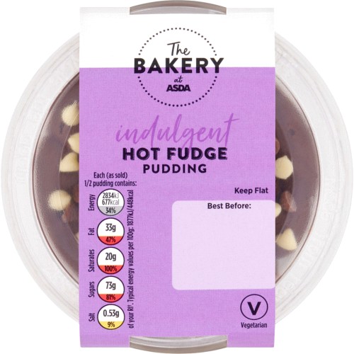 The BAKERY at ASDA Hot Fudge Pudding (290g) - Compare Prices & Where To ...