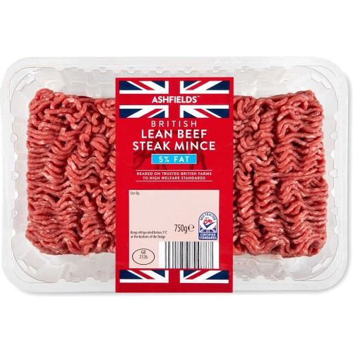 Ashfields British Extra Lean Beef Mince 3% Fat (400g) - Compare Prices ...