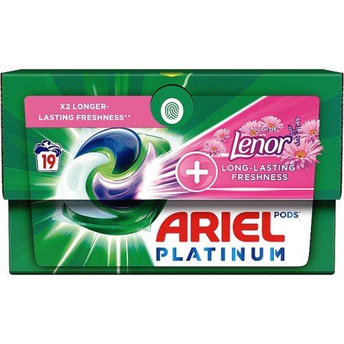 Ariel PODS Platinum Washing Liquid Capsules 19 Washes - Compare Prices ...