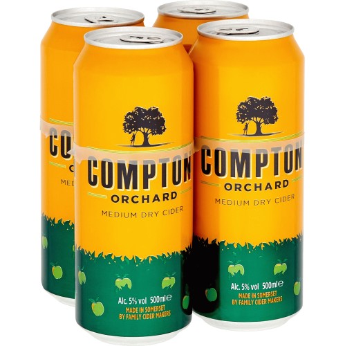 Compton Orchard Medium Dry Cider Cider (2 Litre) - Compare Prices ...