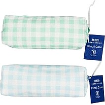 Tesco Gingham Pencil Case - Compare Prices & Where To Buy - Trolley.co.uk