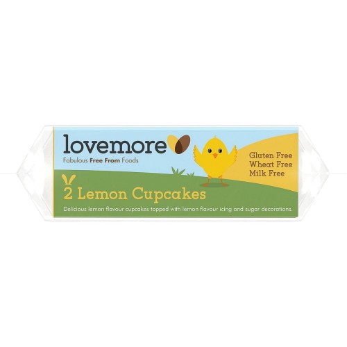 Lovemore Lemon Cupcakes (90g) - Compare Prices & Where To Buy - Trolley ...