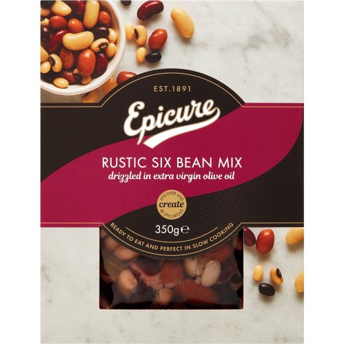 Epicure Rustic Six Bean Mix (350g) - Compare Prices & Where To Buy ...