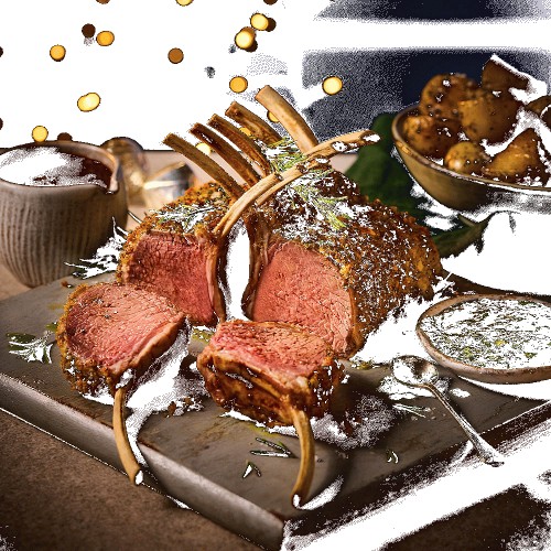 ASDA Extra Special Welsh Lamb Guard of Honour (Typically 0.8kg) Per Kg ...