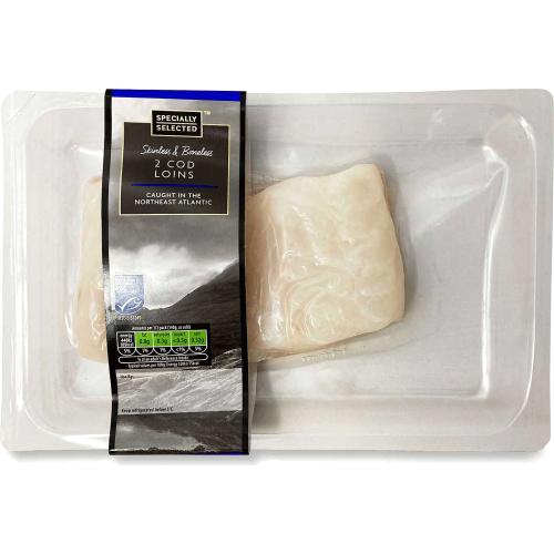 Specially Selected 2 Skinless & Boneless Cod Loins (280g) - Compare ...