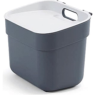 Curver Ready to Collect Recycling Lift Top Bin Dark Grey (5 Litre ...