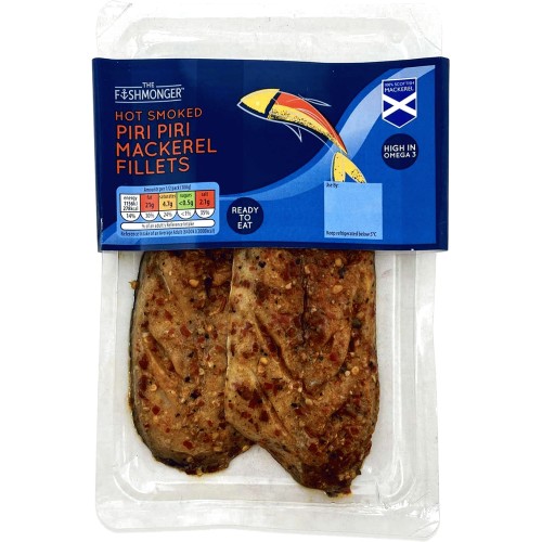 The Fishmonger Hot Smoked Piri Piri Mackerel Fillets - Compare Prices ...