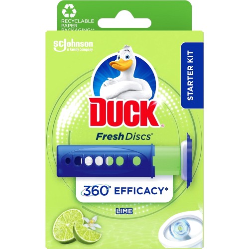 Duck Toilet Fresh Discs Duo Refills Lime (2 x 36ml) - Compare Prices ...